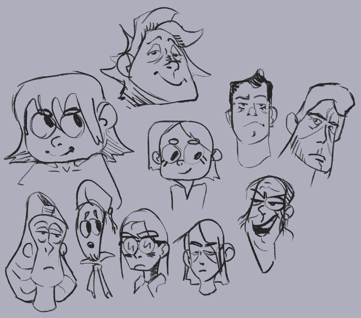 「doodles part two 」Oddly Unadventurousの漫画