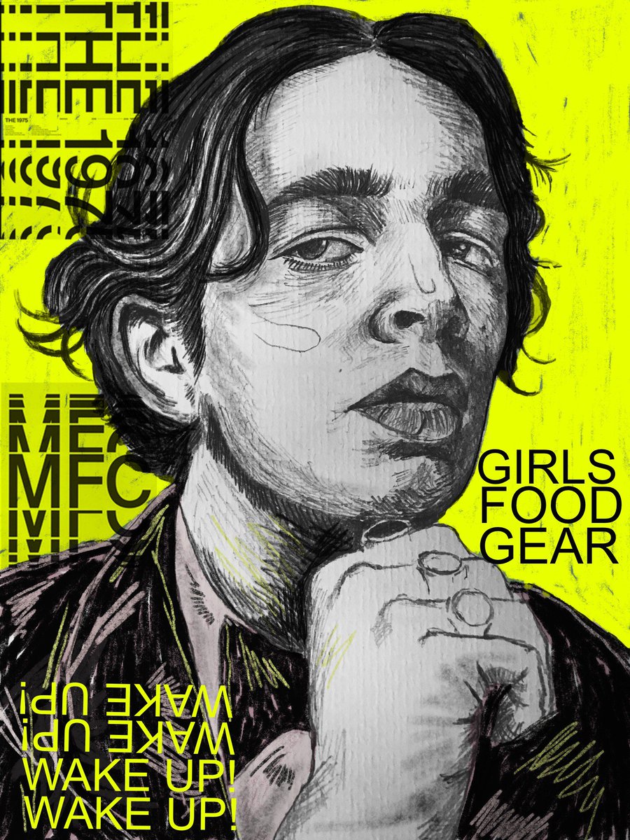 「MATTY HEALY @Truman_Black @the1975 #artph #abior #nocf #The1」cyrill 🐛の漫画