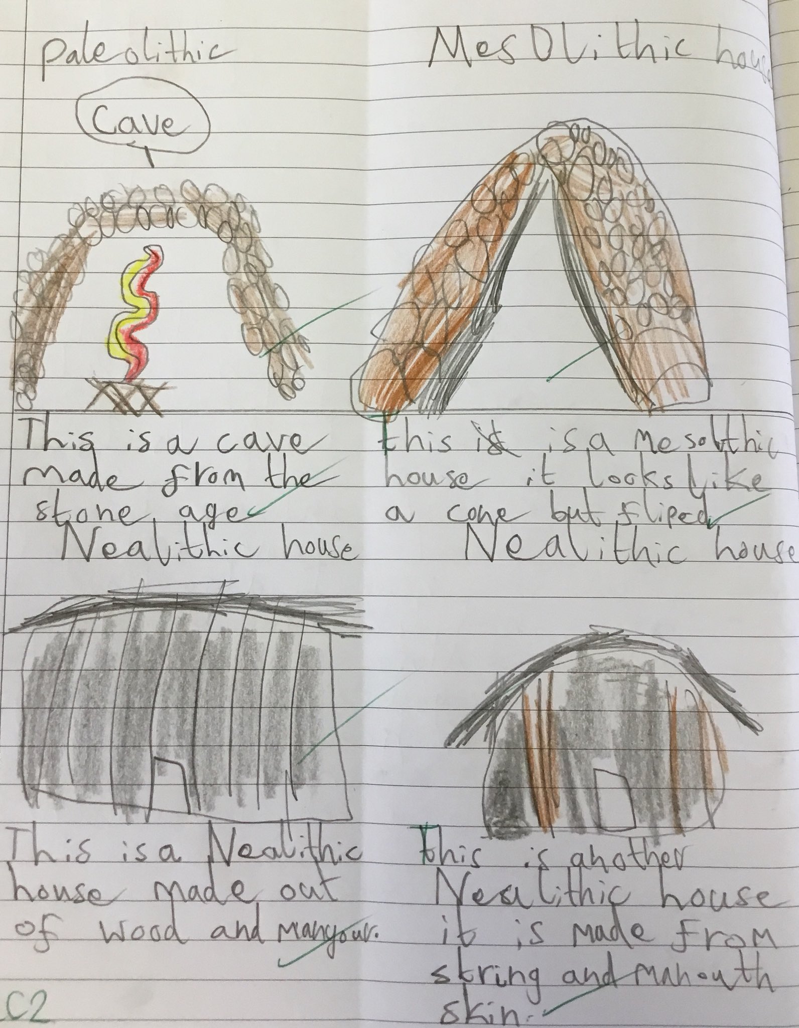 Paleolithic Age Houses