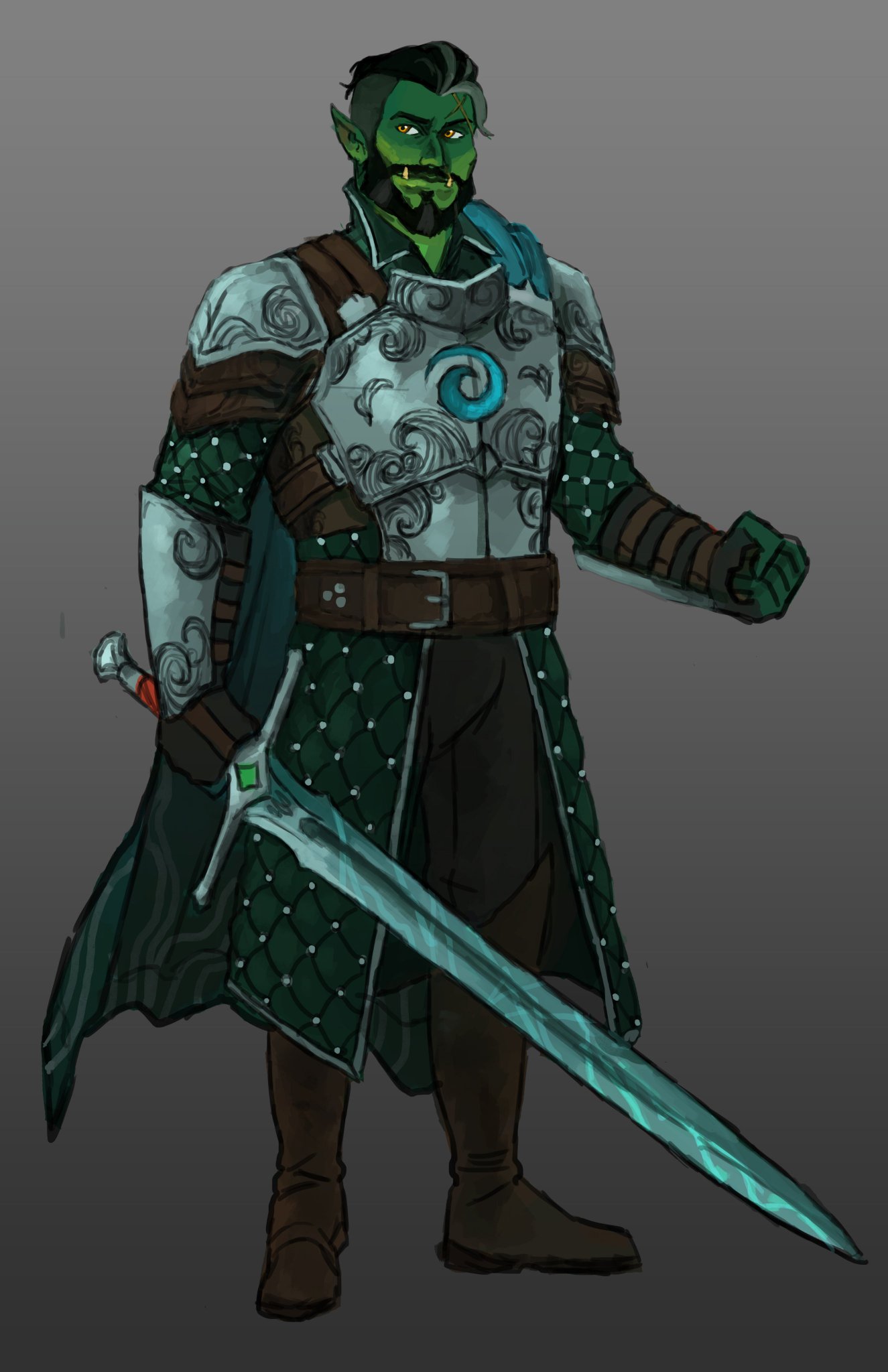 Half Plate Armor Dandd