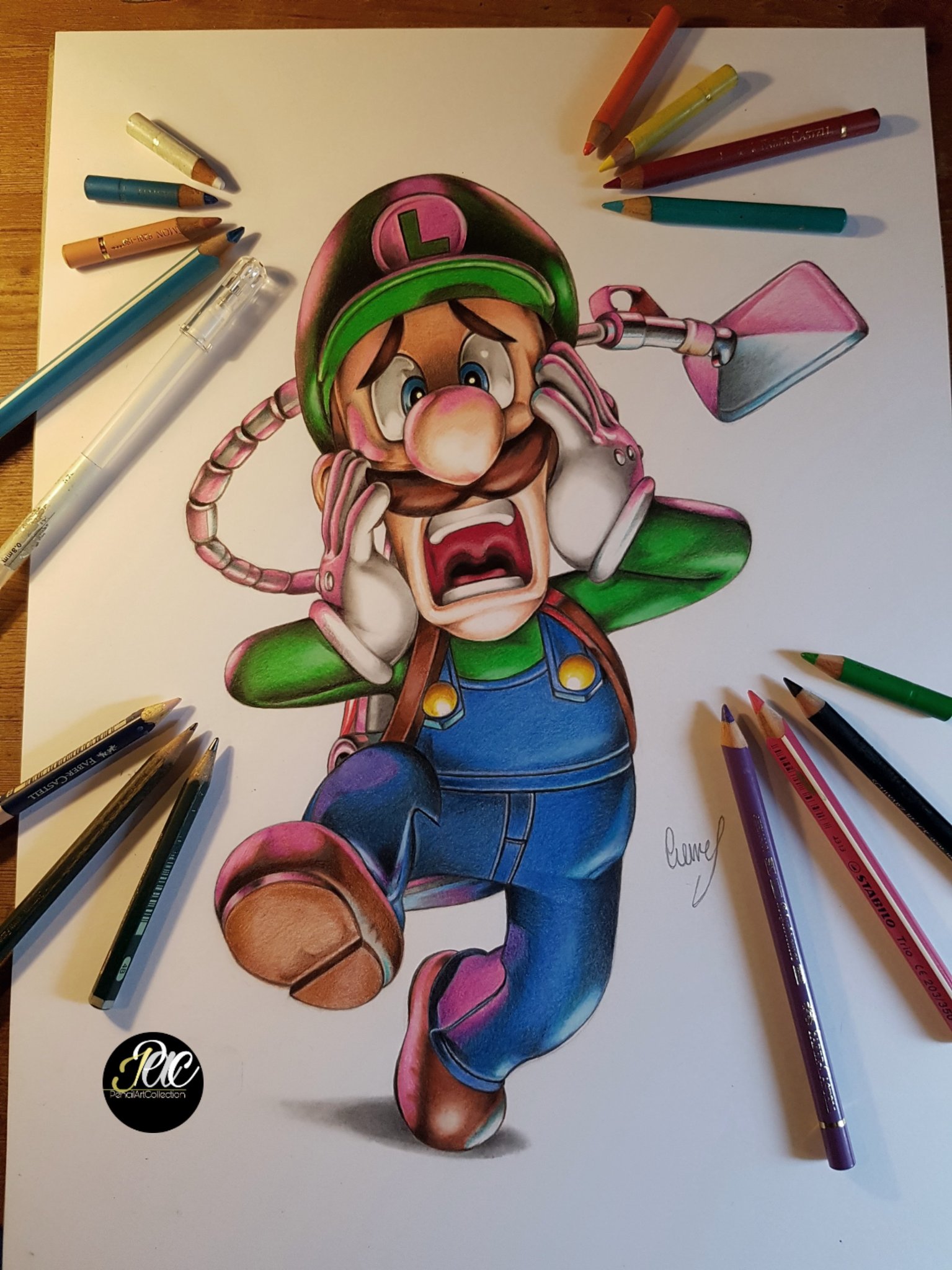 Luigi Drawing