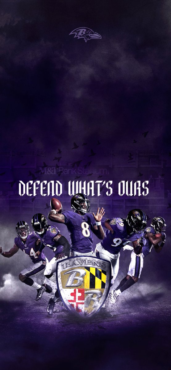 Raven Football Team Screensavers