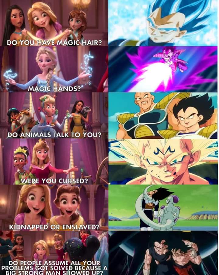 Disney Prince And Princesses Anime
