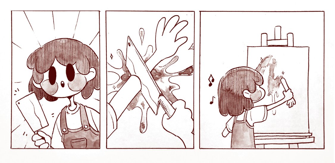 「I was looking through my old files and found some drafts of 」FURLESSの漫画