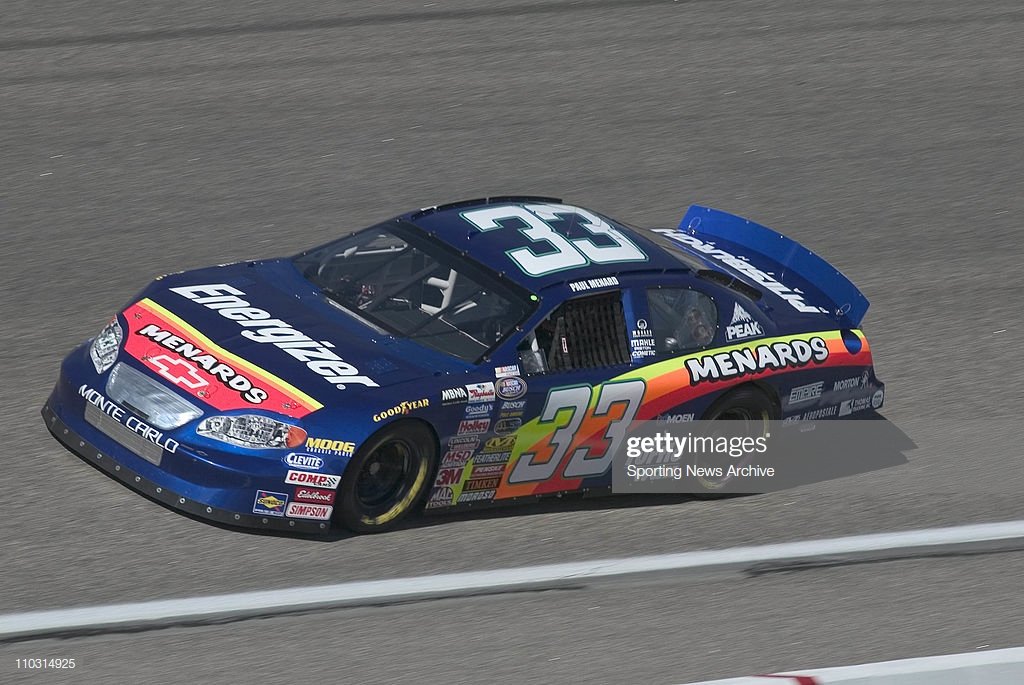 Why does Menards never have their logo on the hood? : r/NASCAR