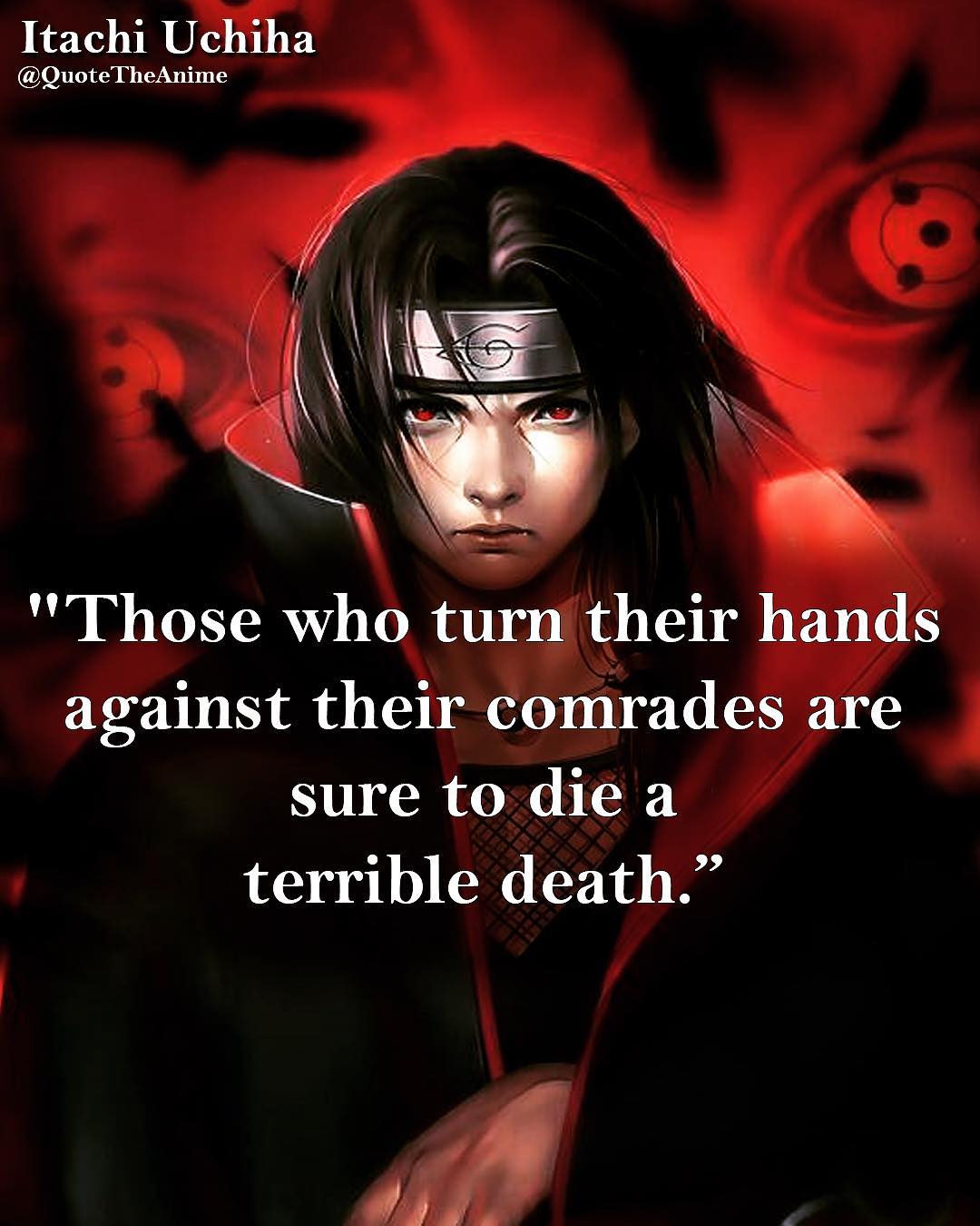 Itachi Uchiha Quotes Reality
