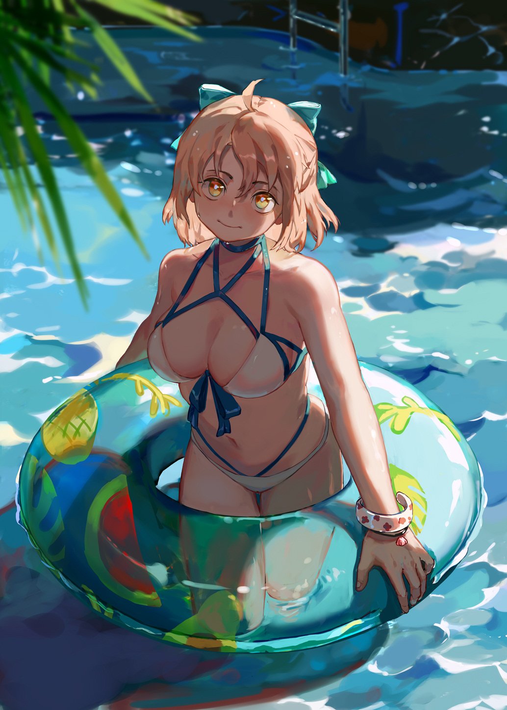 tamomoko from TamoTaro on Twitter: "#fgo #FateGO #fategrandorder #okita #オキタ・J・ソウジ 👙🌊 https://t ...