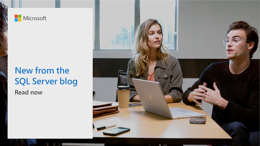 Microsoft SQL Server on Twitter: Microsoft SQL Server on Twitter: