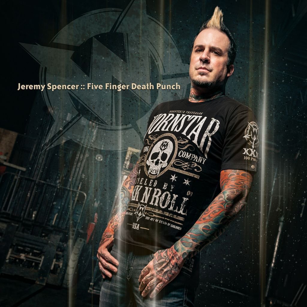 Jeremy Spencer 5fdp Tattoos