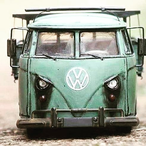 Vw Bus Bagged My Old Bus #vw #aircooledvw #bugbus #ratlook #handmade