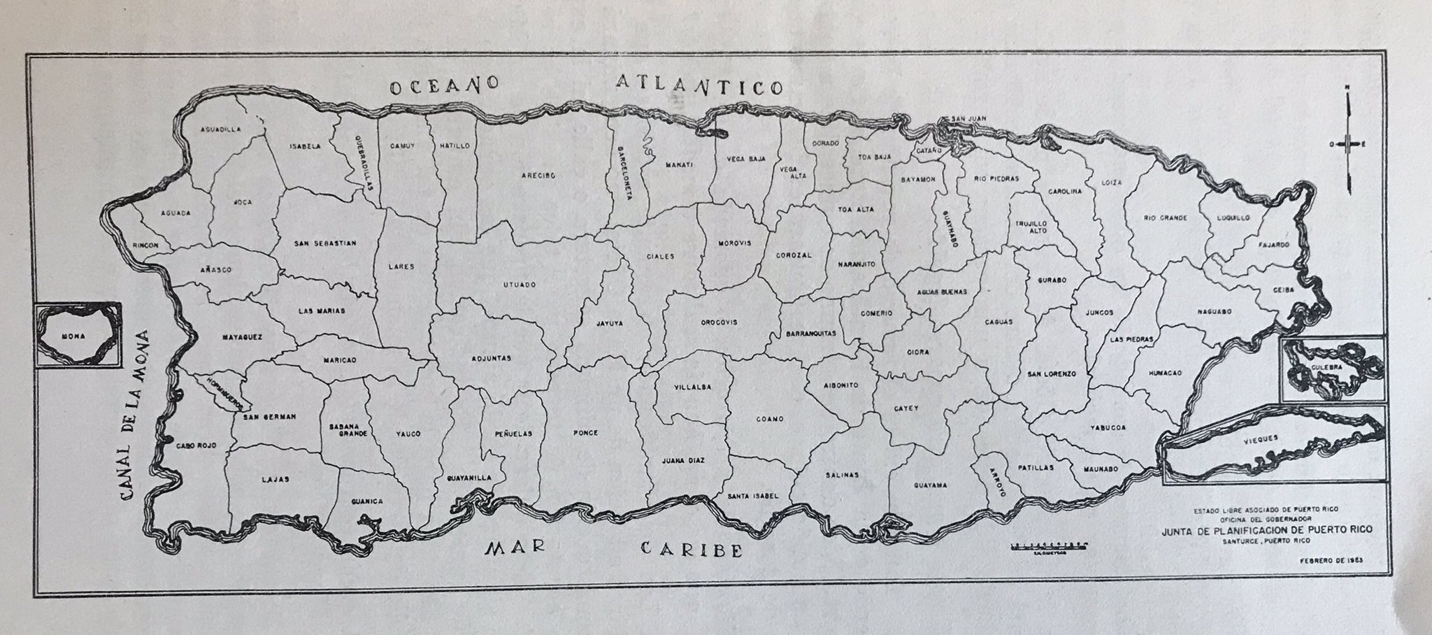 Mapa De Los Municipios De Puerto Rico