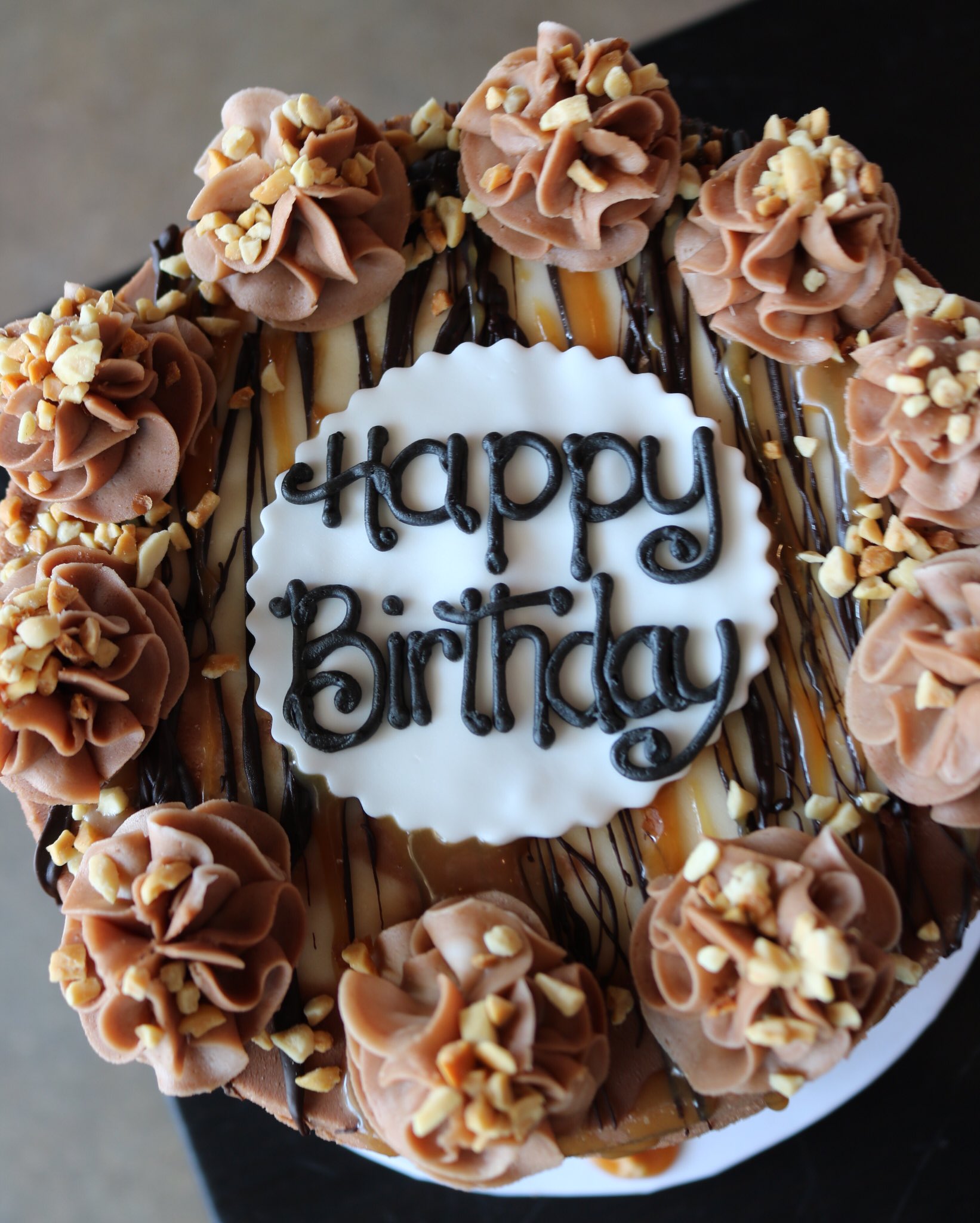 Snickers Birthday Cake