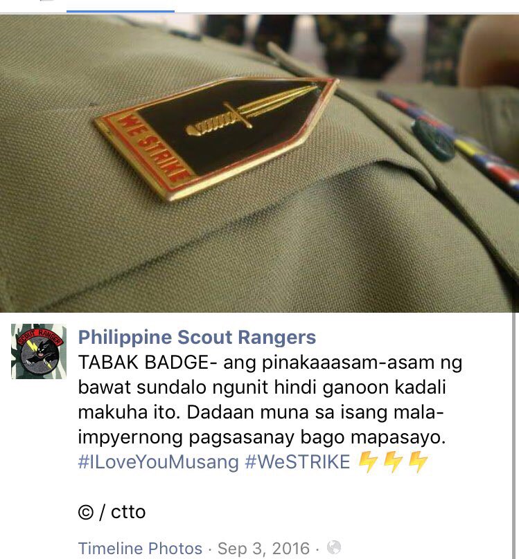 Scout Ranger Patch