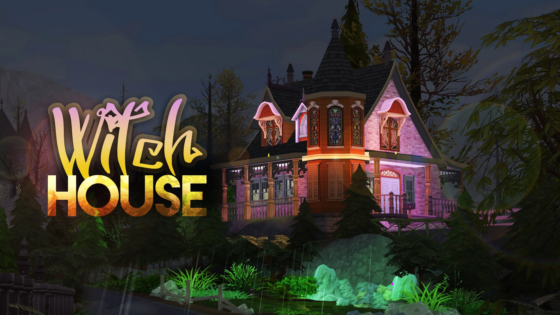 Witch House Sims 4 Gryphi 🦋 On X: "Good Witch Cottage 🌱 // The