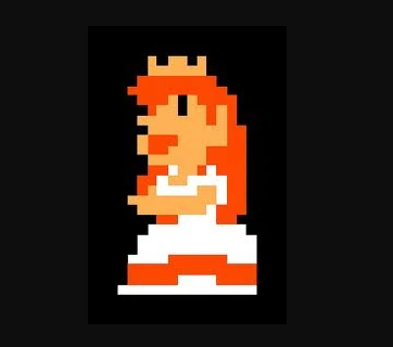 8 Bit Princess Toadstool