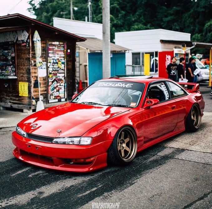 Stanced 240sx S14