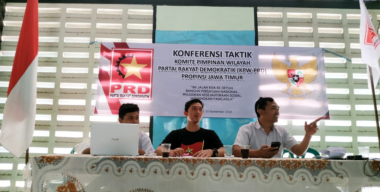 PRD Indonesia on Twitter: "KPW PRD Jawa Timur melakukan Konferensi Strategi Taktik guna ...