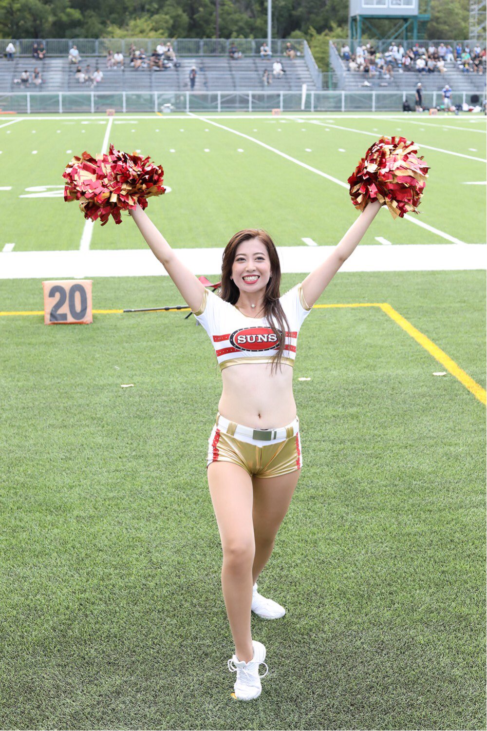 にっしー on Twitter: "福岡SUNSチアの2人目はKeikoさんです。 #みらいふ福岡SUNS #福岡SUNSチア #Xリーグ #Keiko https://t.co ...