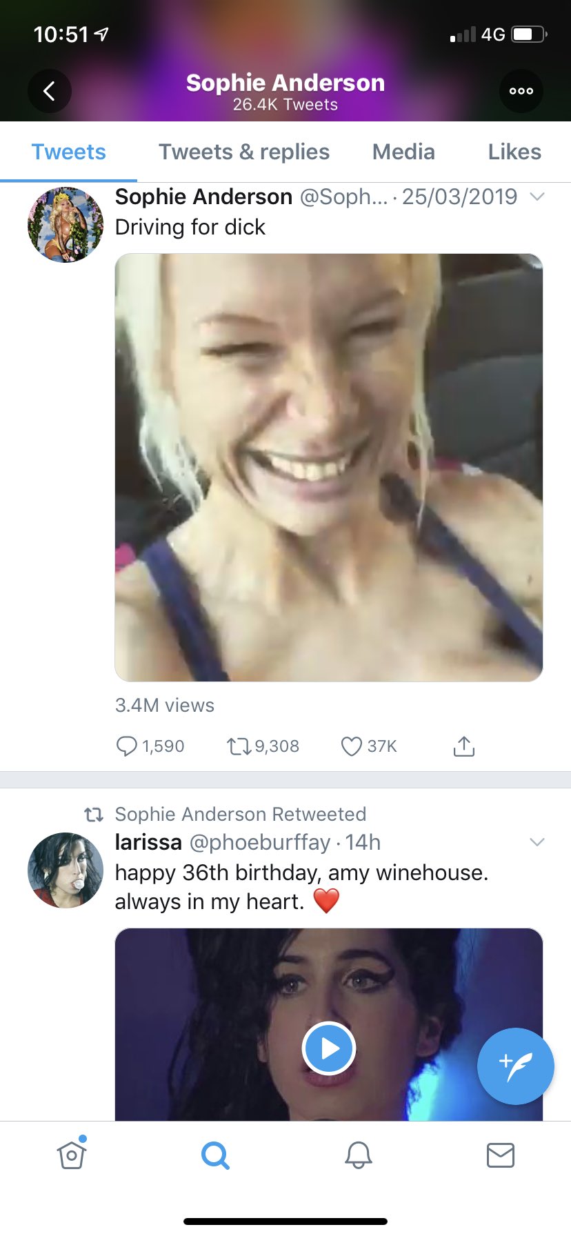 Hbl Hugeboobslover On Twitter Sophieaslut And Amy Winehouse Two Brilliant Singer Songwriters