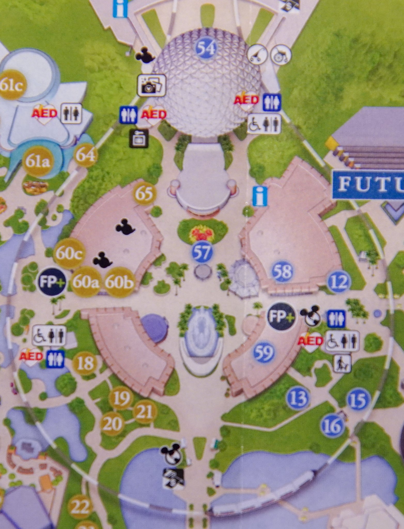 Epcot Map
