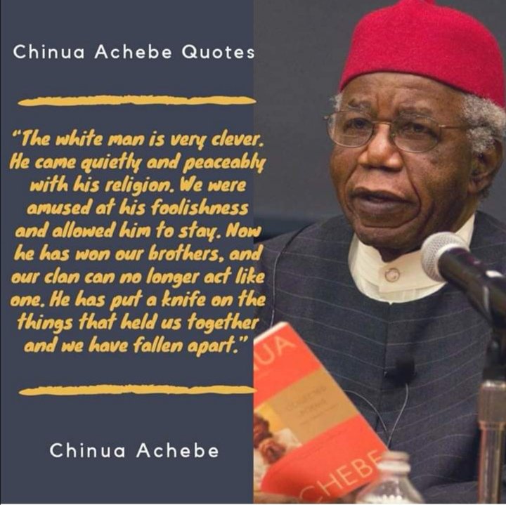 Chinua Achebe Quotes