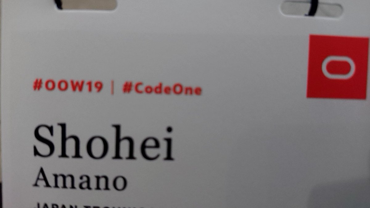 Oracle Code One 2019 #c1jp #kani1 #kaki1 (2ページ目) - Togetter [トゥギャッター]
