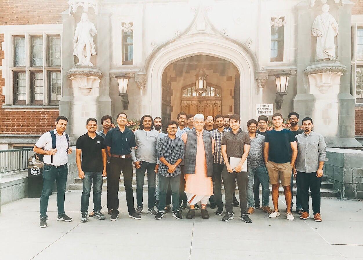 Princeton Students Studying