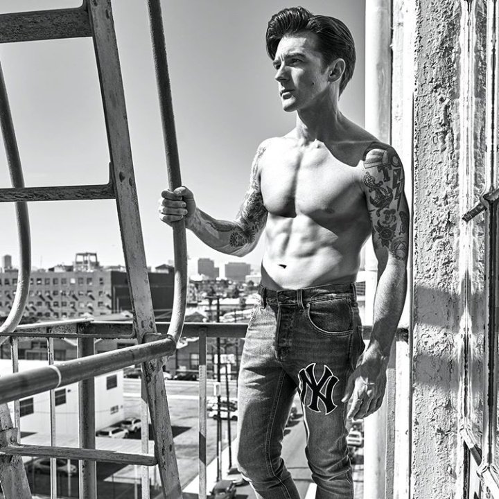 Drake Bell Shirtless 2022