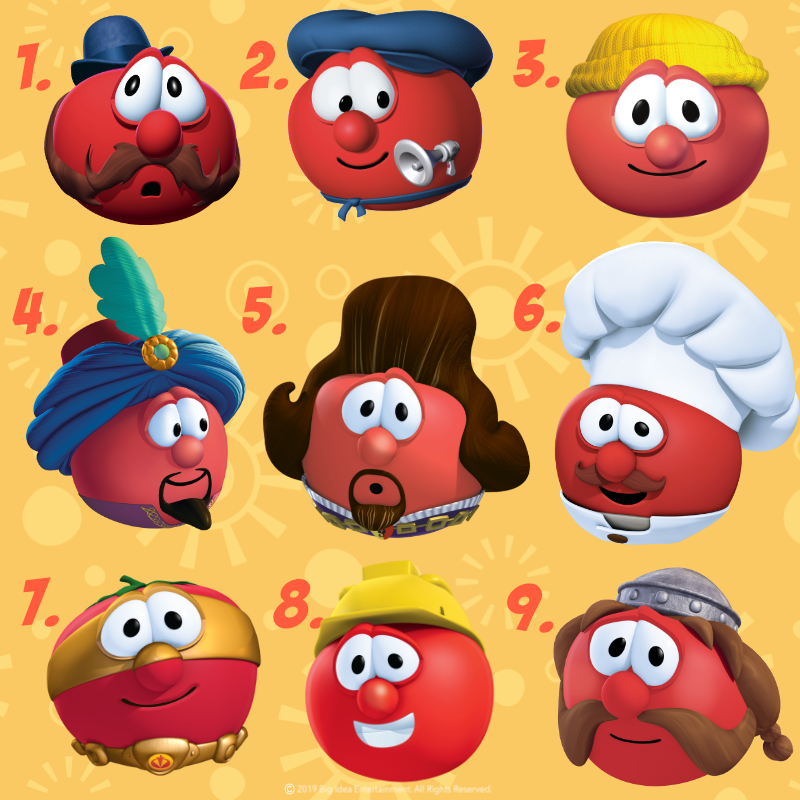 Veggietales Characters Pictures Names