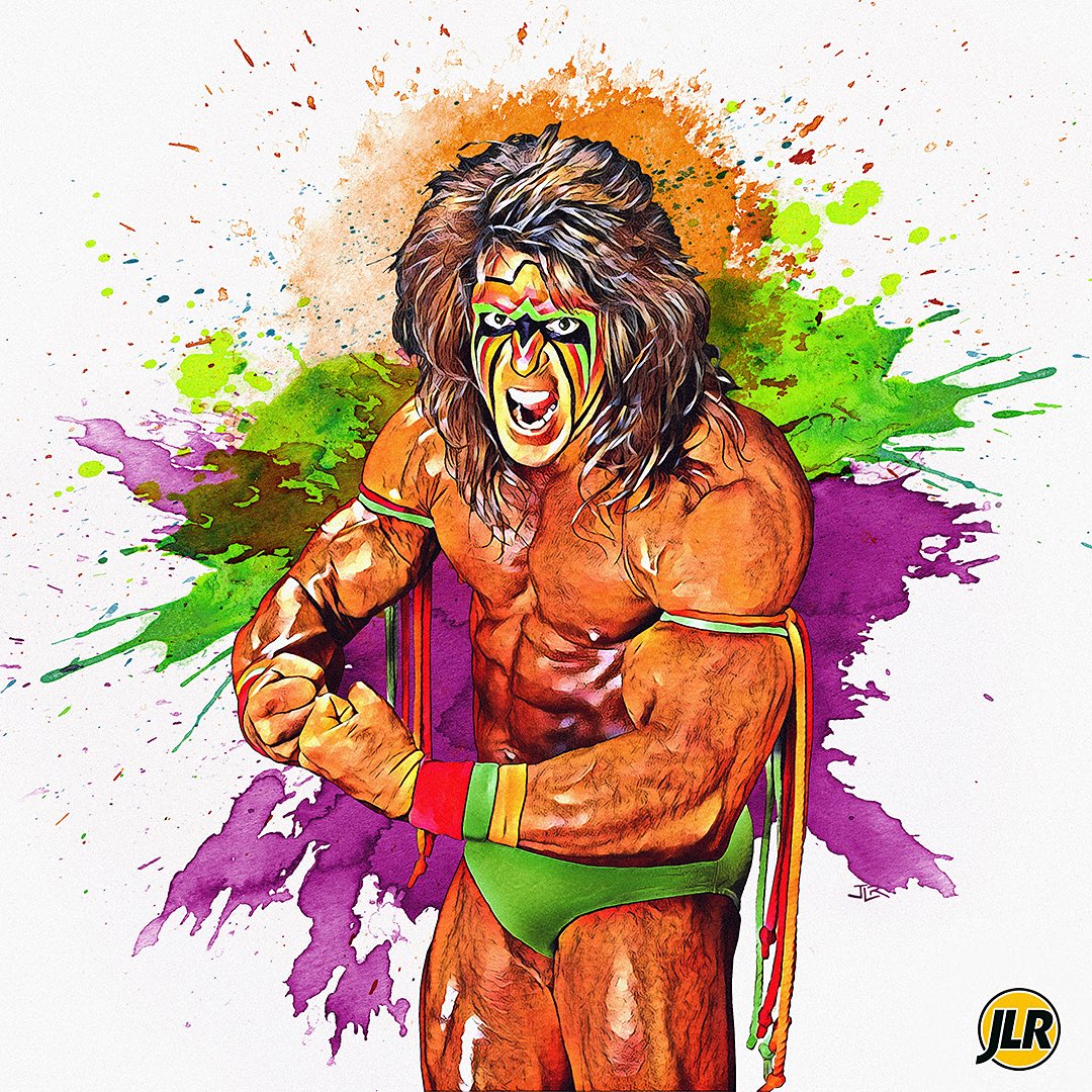 Ultimate Warrior Drawing