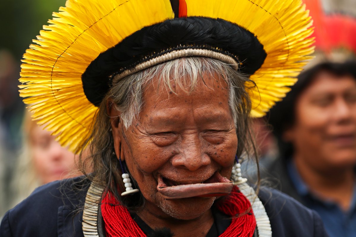 An Indigenous chief from Brazil was just submitted for a Nobel Peace ...