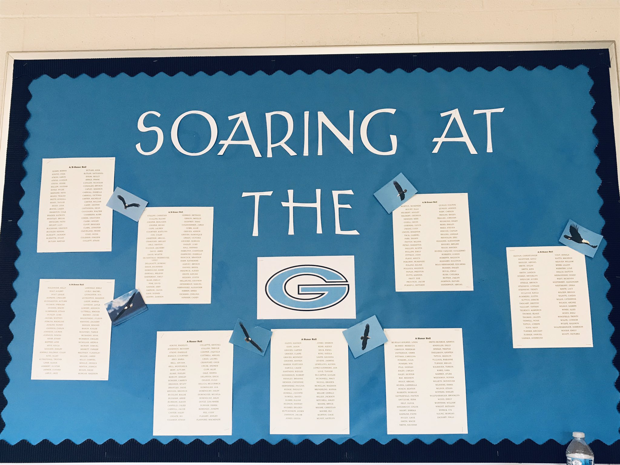 Honor Roll Bulletin Boards