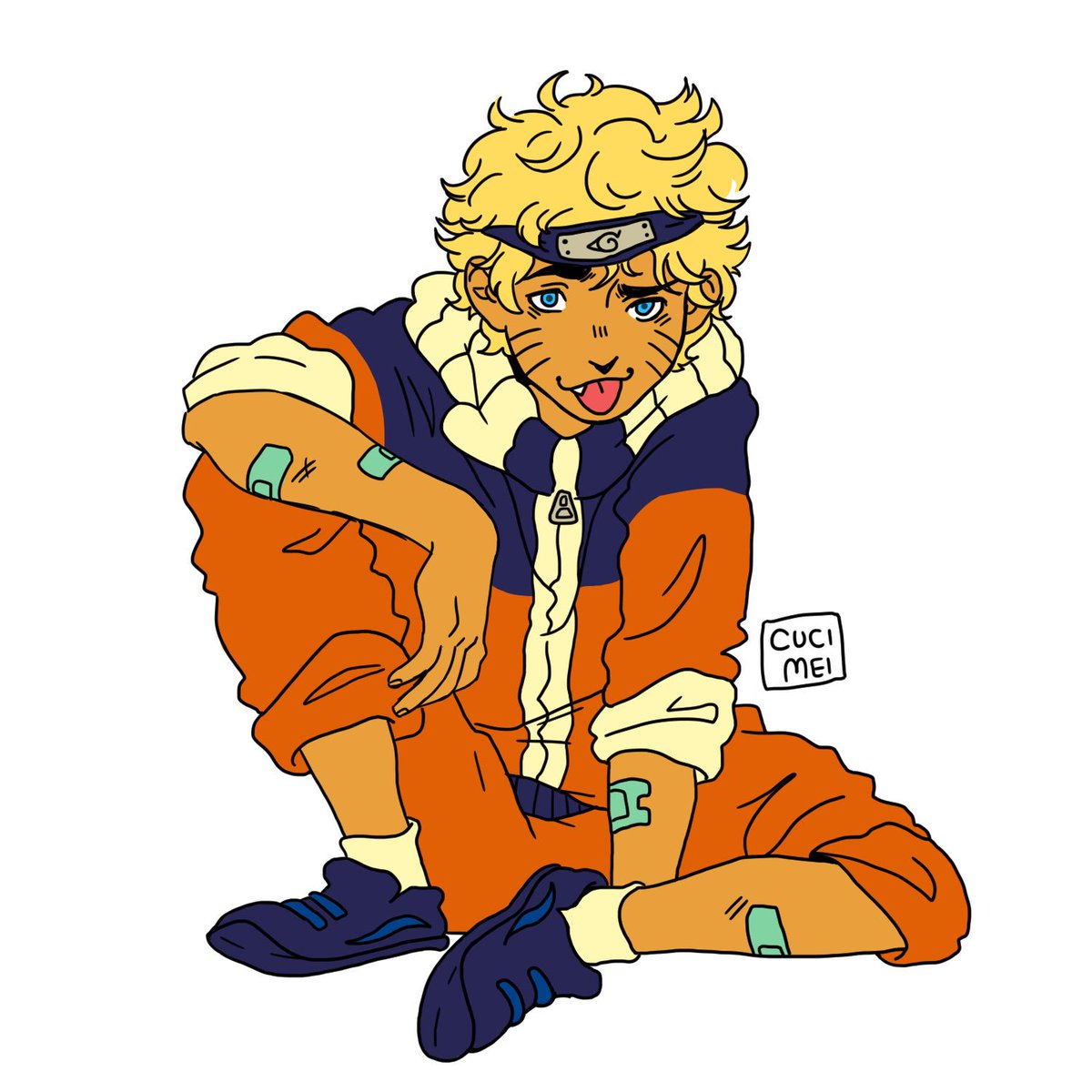 NARUTO「naruto's wearing some pumas #naruto #art」|mei mei | COMMISSIONS ...