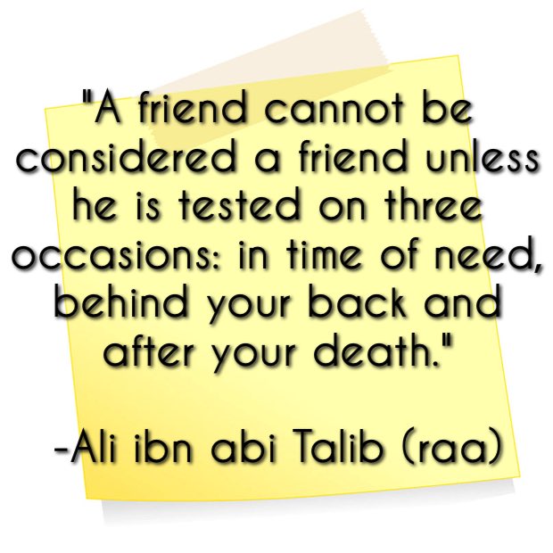 Friendship In Islam Hadith