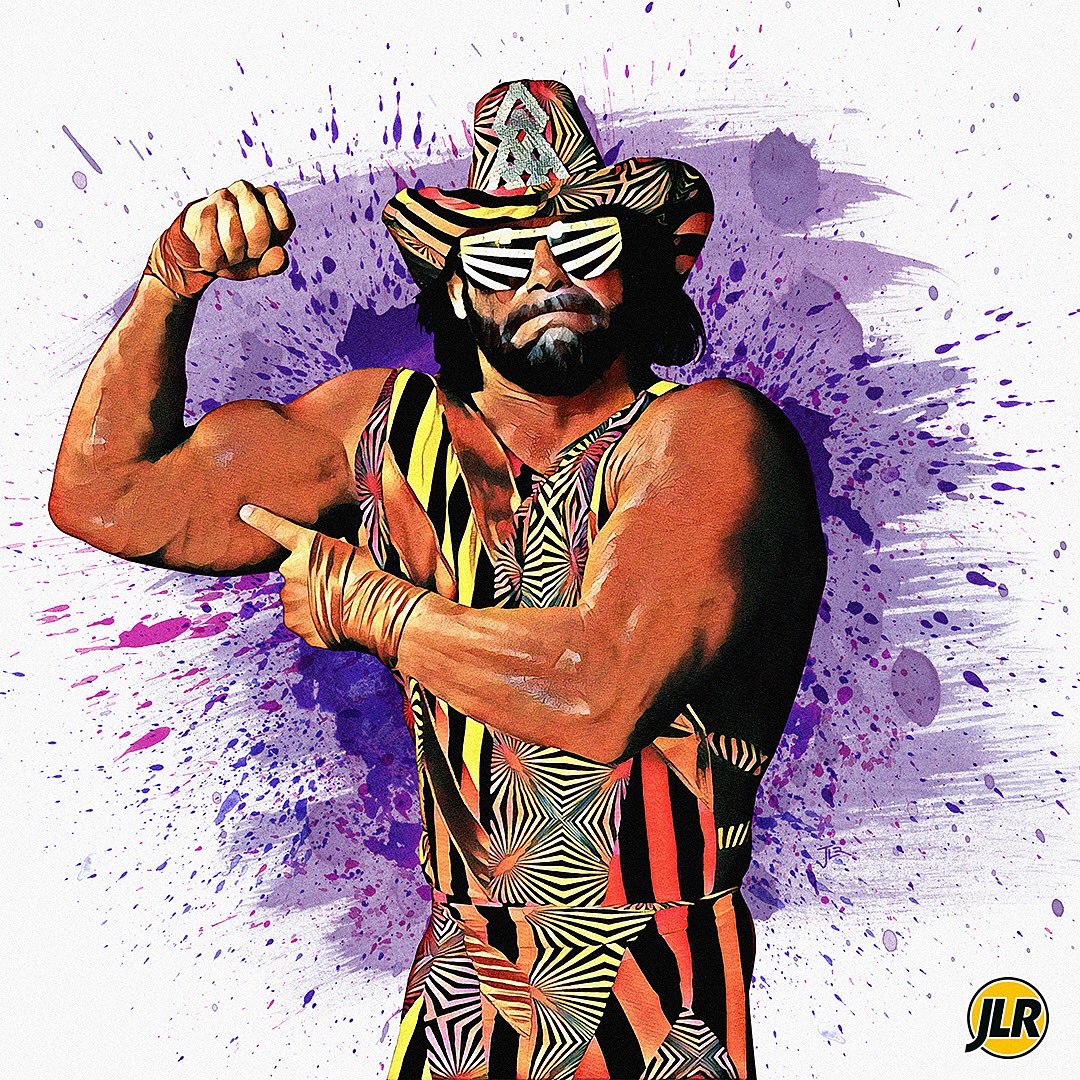 Macho Man Drawing