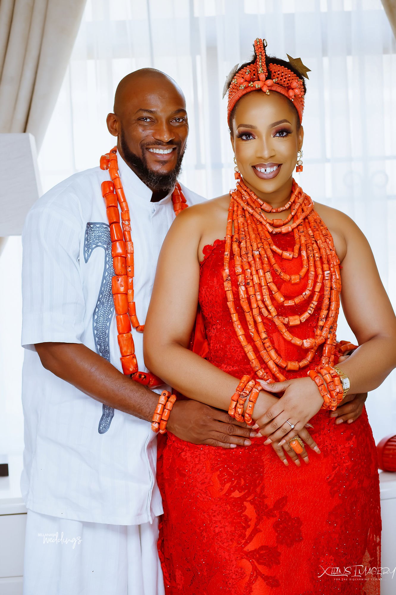 Benin traditional wedding attire | Honestweddingadvice.com