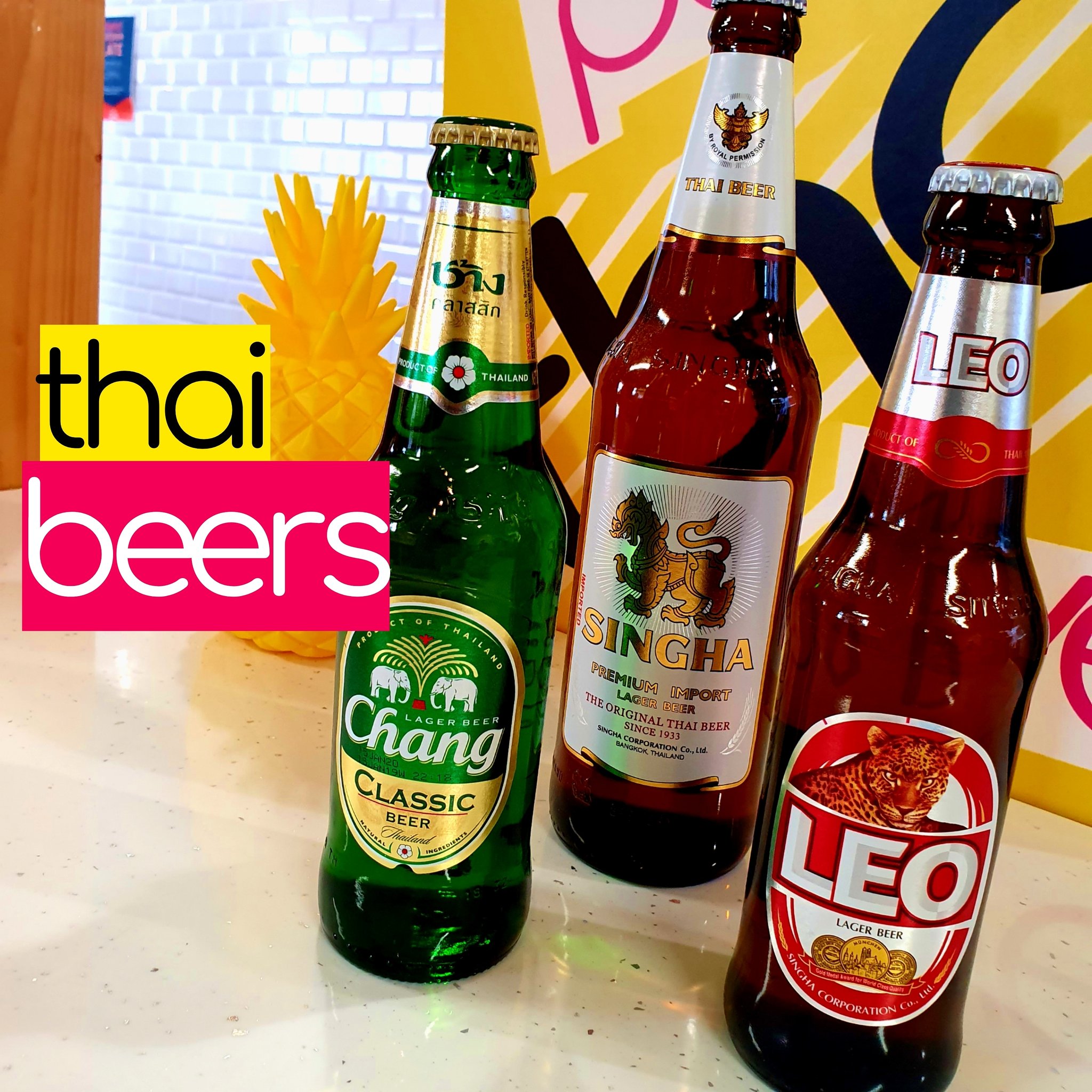 Beer Singha And Chang