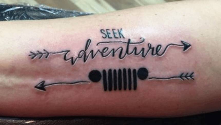 Jeep Grill Tattoo Tatuagens Incríveis De Jipe