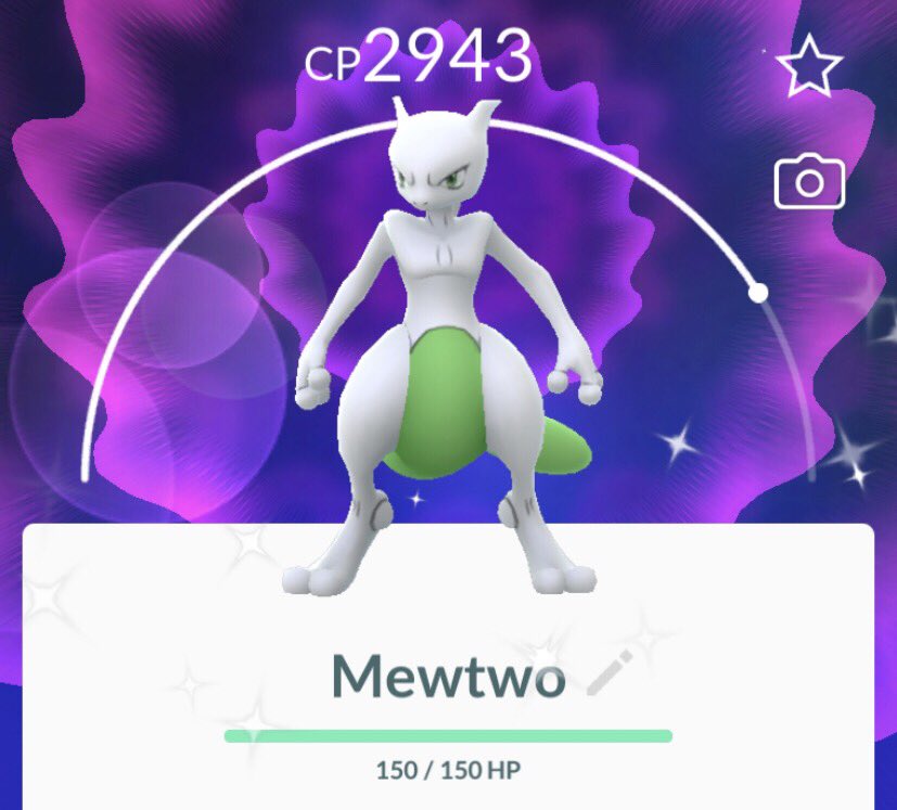 Shiny Mewtwo Pokemon