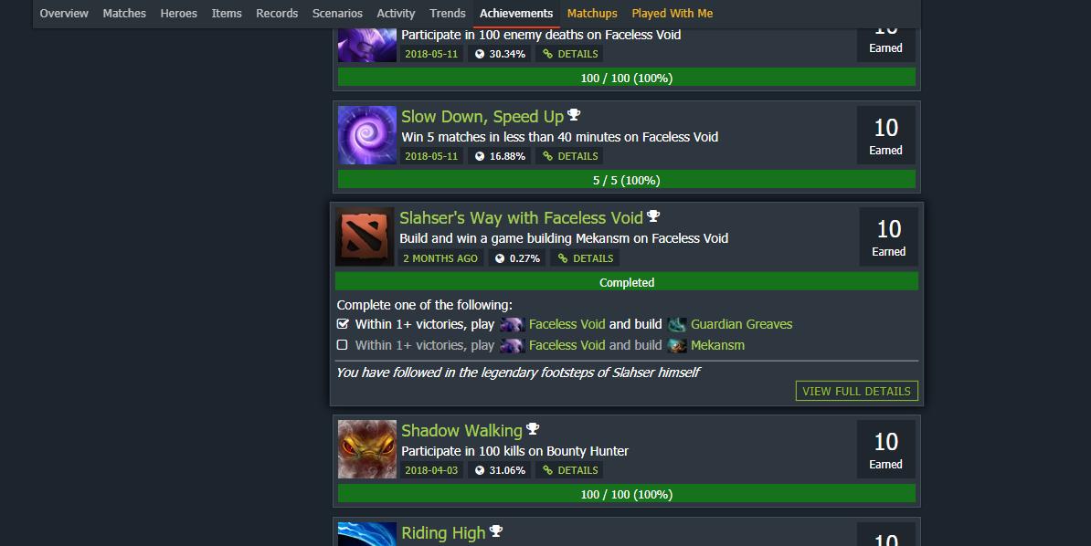 Faceless Void Item Build