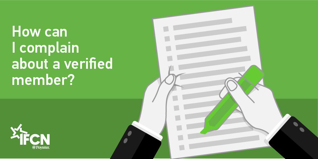 International Fact Checking Network On Twitter If A Verified Member