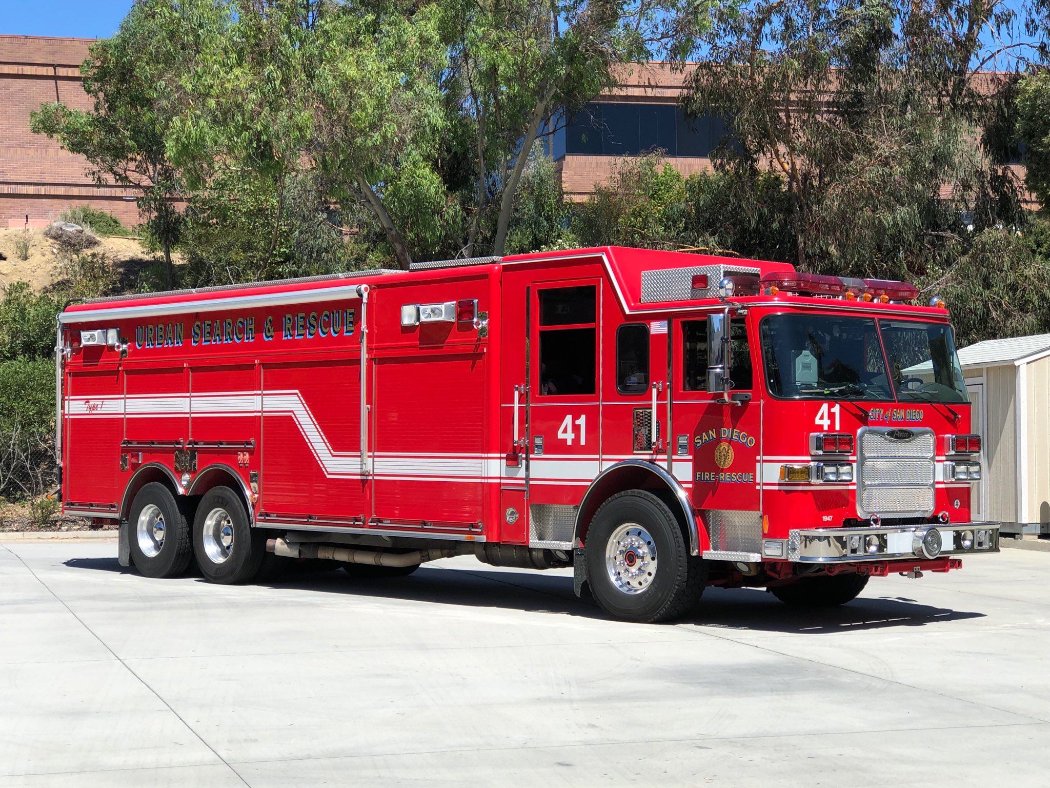 San Diego City Fire Wallpaper