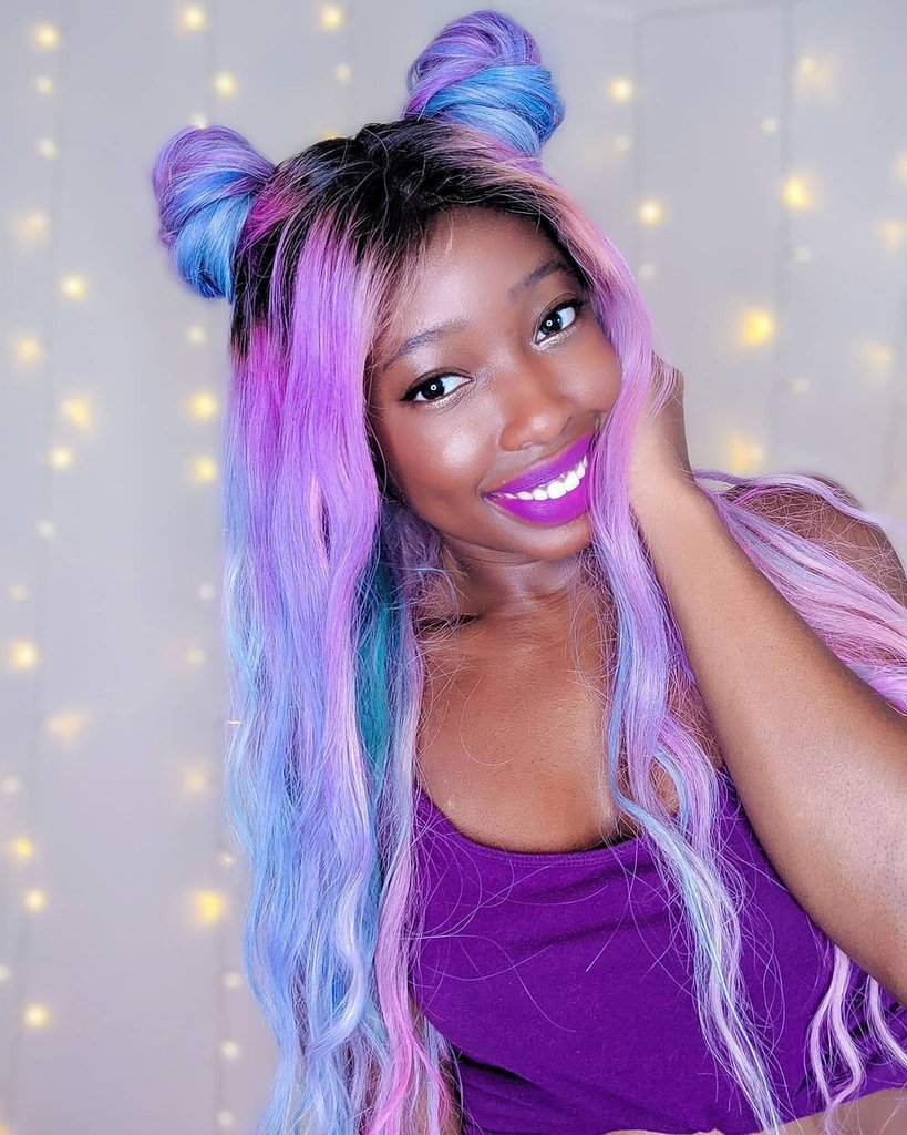 Periwinkle Purple Hair