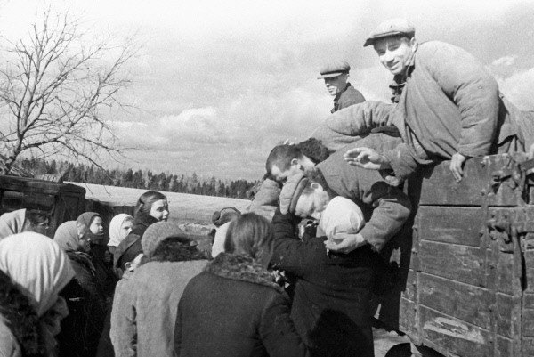 Soviet government has announced a fresh wave of conscription: all men ...
