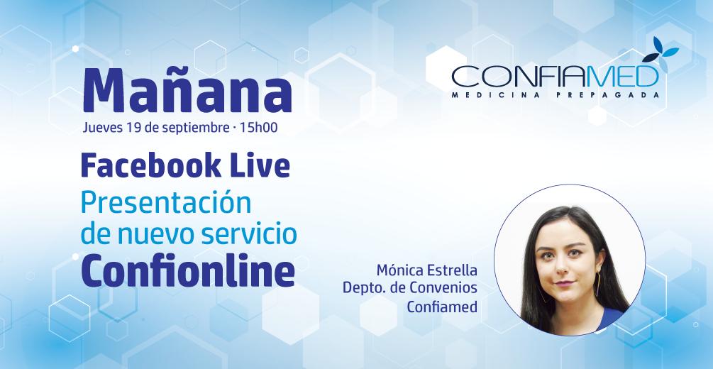 Confiamed on Twitter: "Les recordamos que mañana jueves 19 de septiembre a las 15h00, estaremos ...