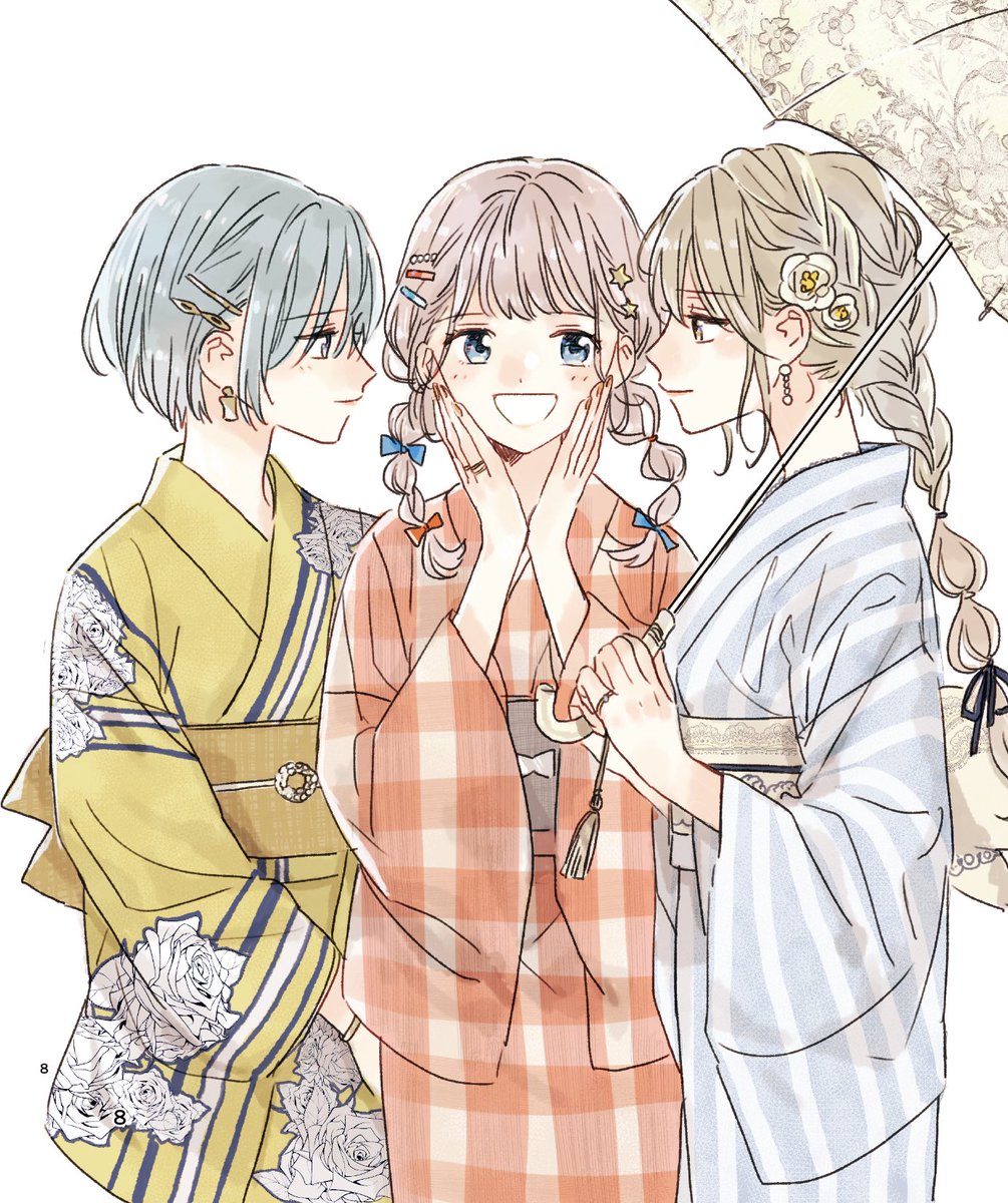 「こないだ描いた女子 」meroricoの漫画