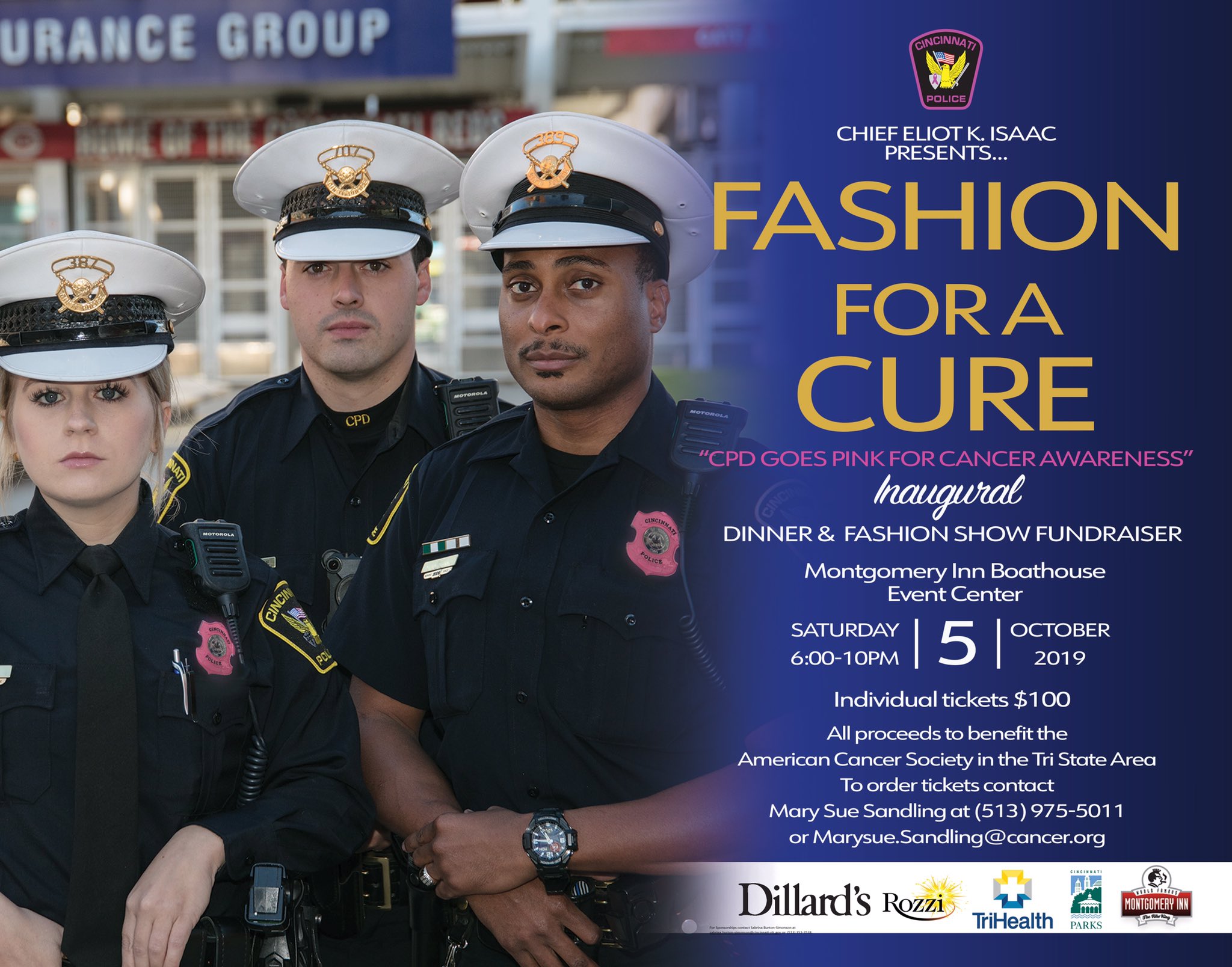 Pink Fashion Police Badge