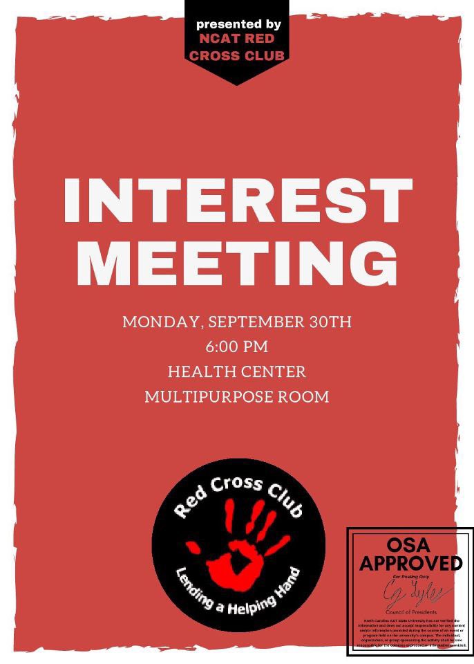 American Red Cross Flyers