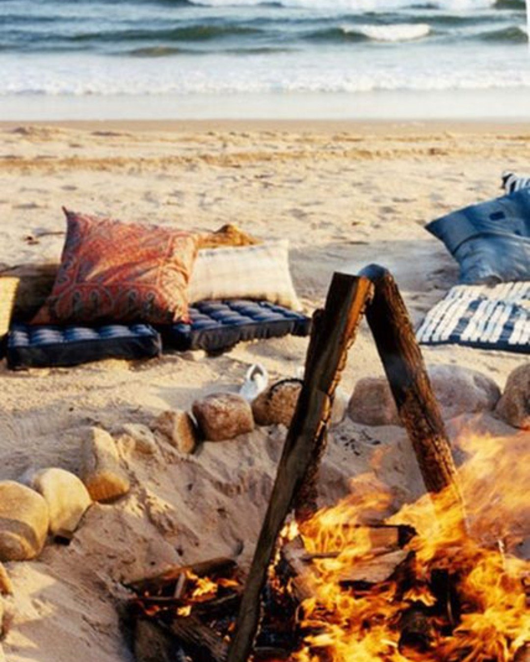 Beach Campfire Tumblr