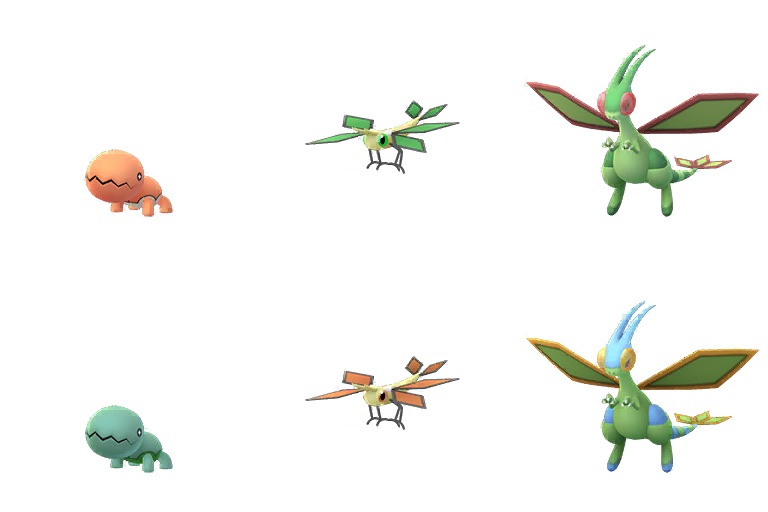 Shiny Trapinch Evolution